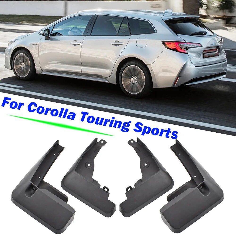 Формованные брызговики для Toyota Corolla E210 Touring Sports Estate 2019 2020 2021 2022 2023, брызговики, передние и задние брызговики