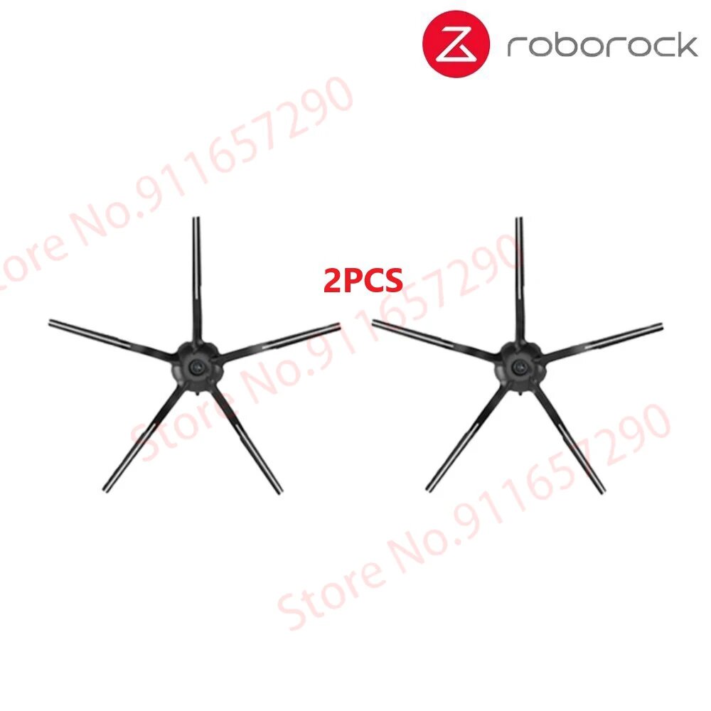 Боковые щетки Roborock S7, S70, S75, S7Max, Черный, 2 шт.