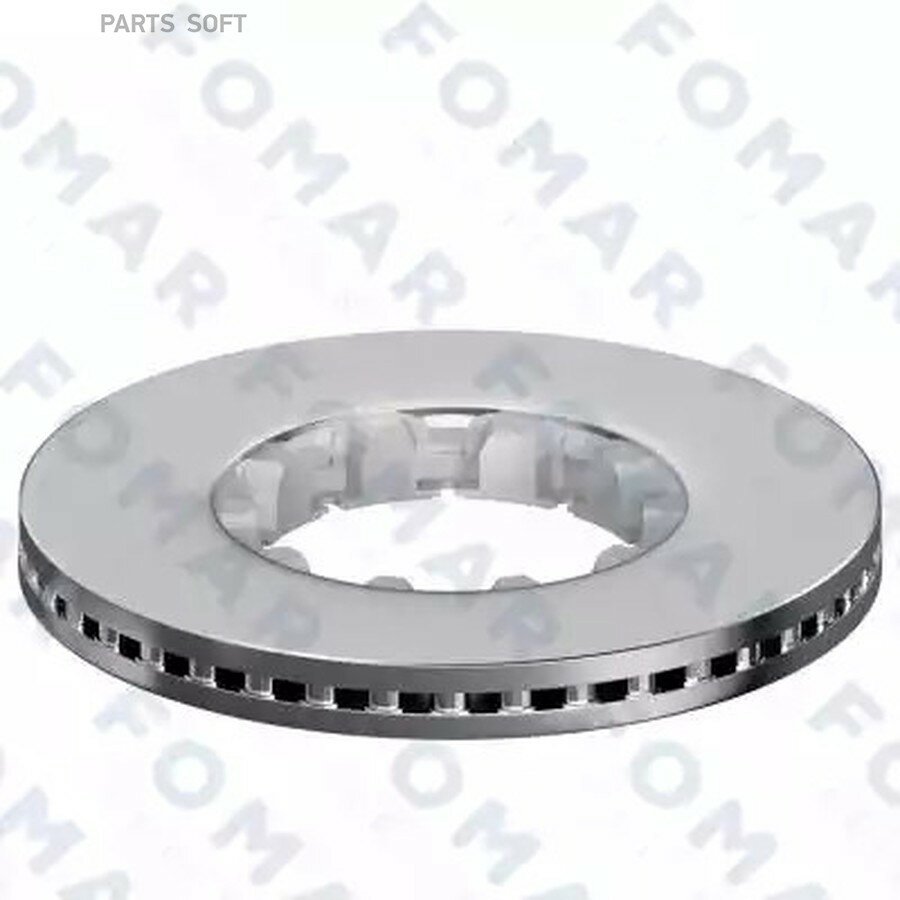 FOMAR-FRICTION FO0176PRO диск тормозной !(10 шт. мотажных болтов) 432x45 \DAF