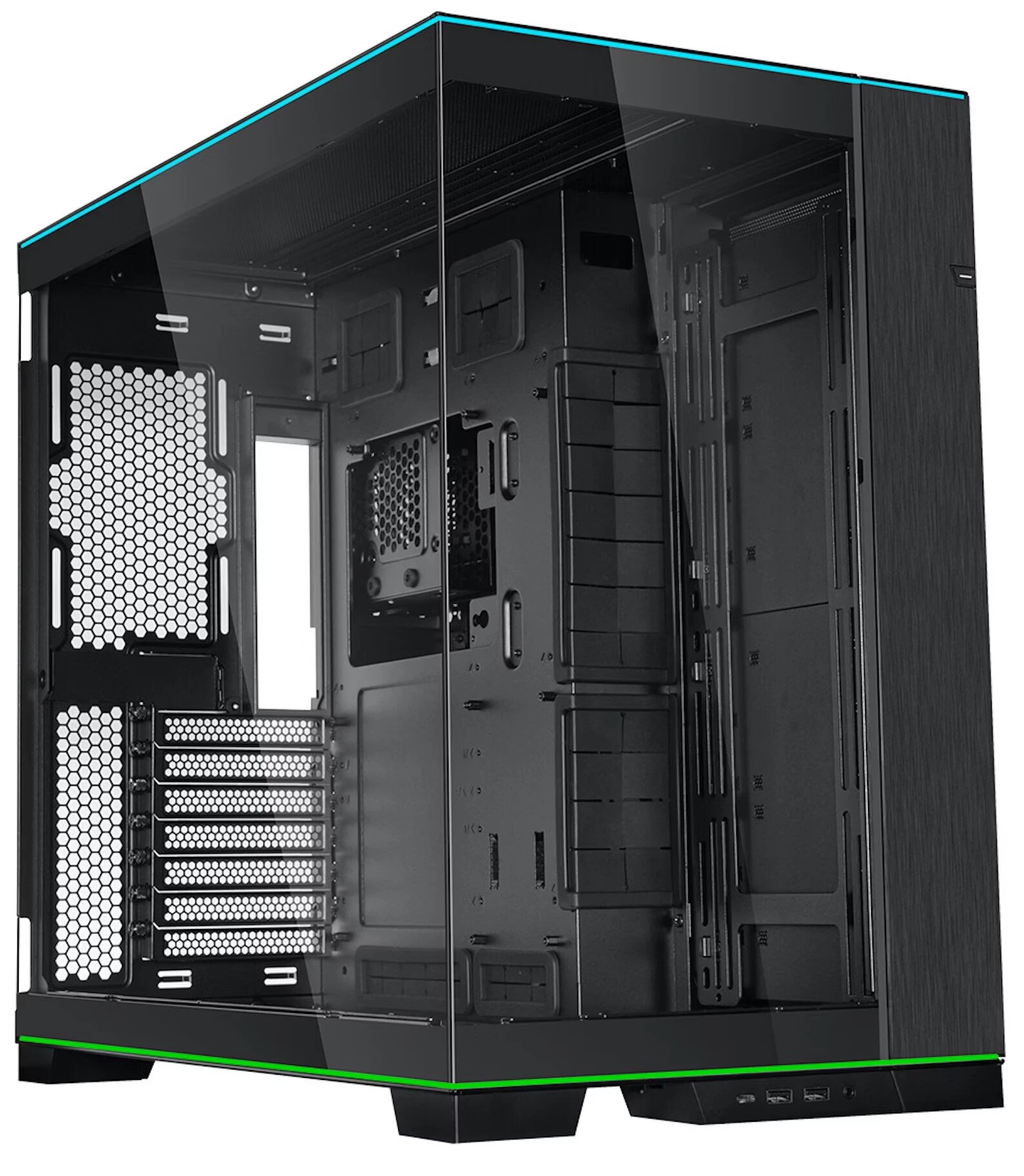 Корпус Midi-Tower Lian Li O11D Dynamic EVO RGB TG Black (G99. O11DERGBX. R0)