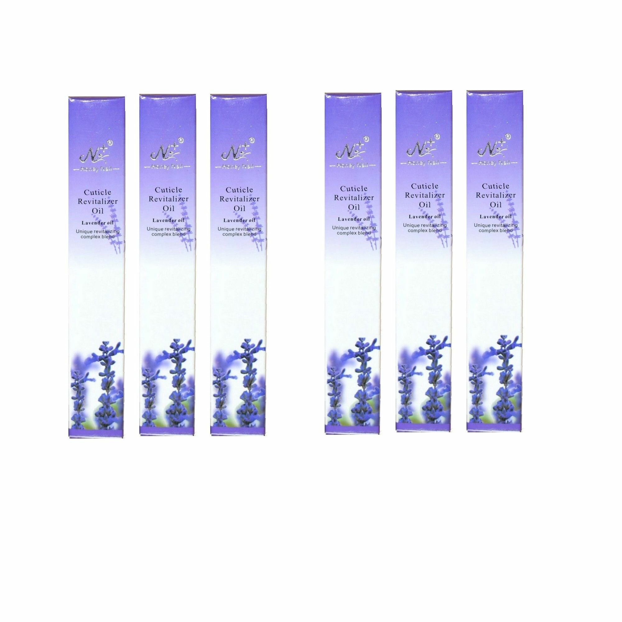 Nail Art Масло для кутикулы в карандаше, Cuticle Revitalizer Oil, лаванда, 3 мл, 6 уп