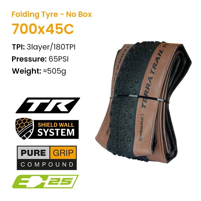 Continental Terra Trail 700x40C 700x45C 700X50C шина 700x45c brown
