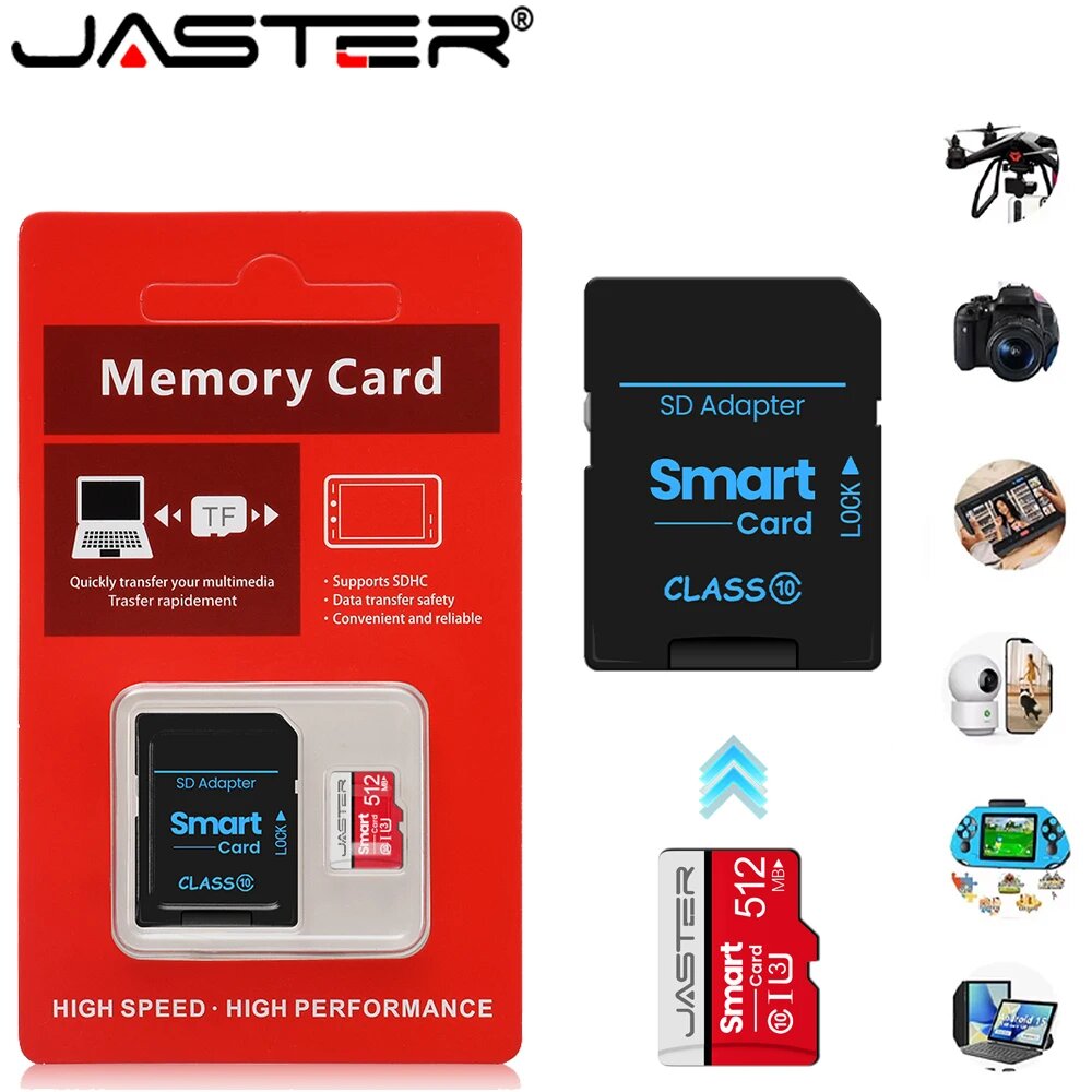 JASTER карта памяти microSD 256MB — фото 1