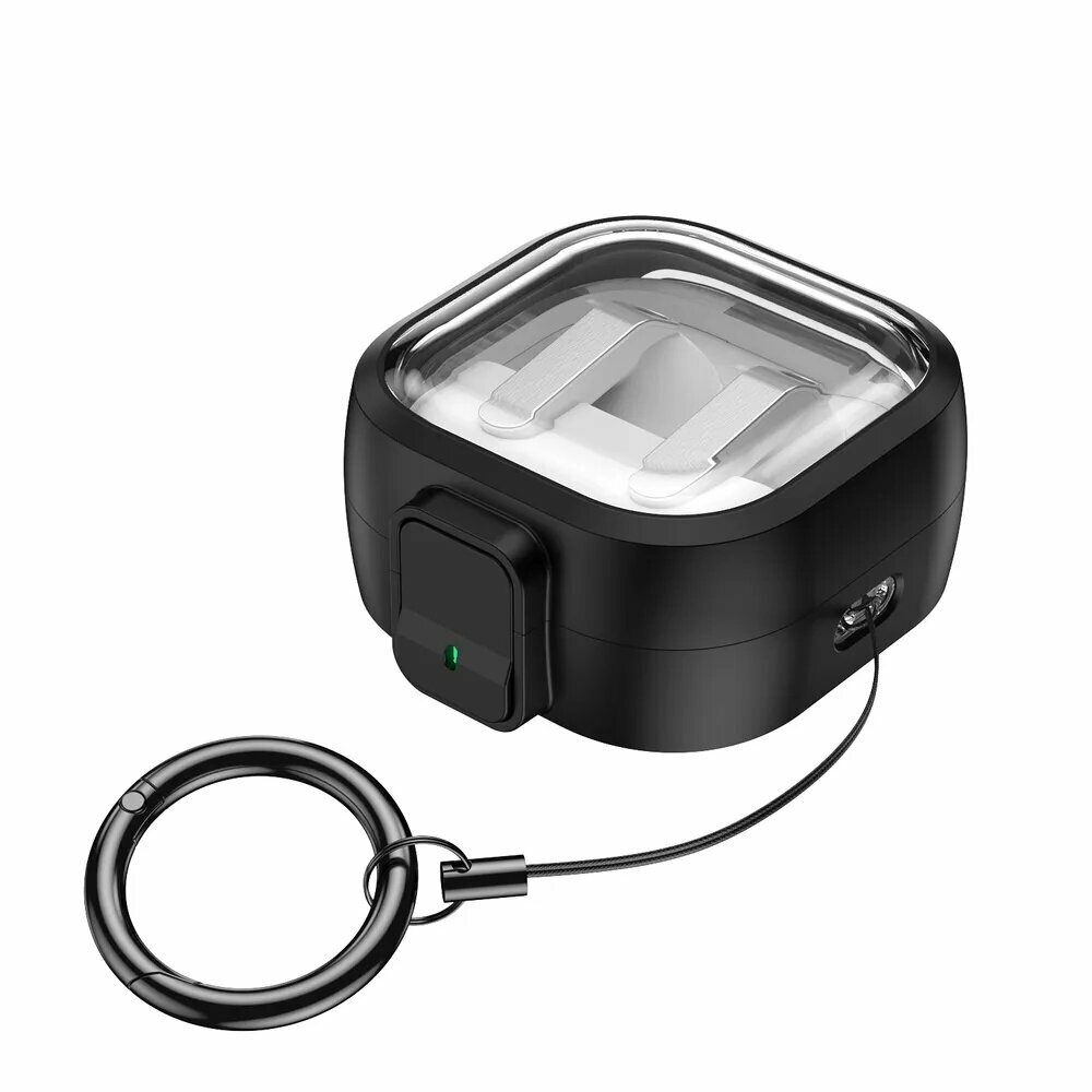 Защитный чехол для наушников смешанного цвета подходит для Galaxy Samsung Buds 4 / Buds 4pro (черный.)