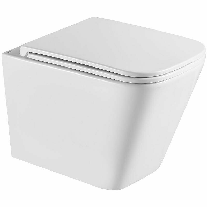 Унитаз подвесной Lemark Florex 9614001 Белый глянец с сиденьем Микролифт