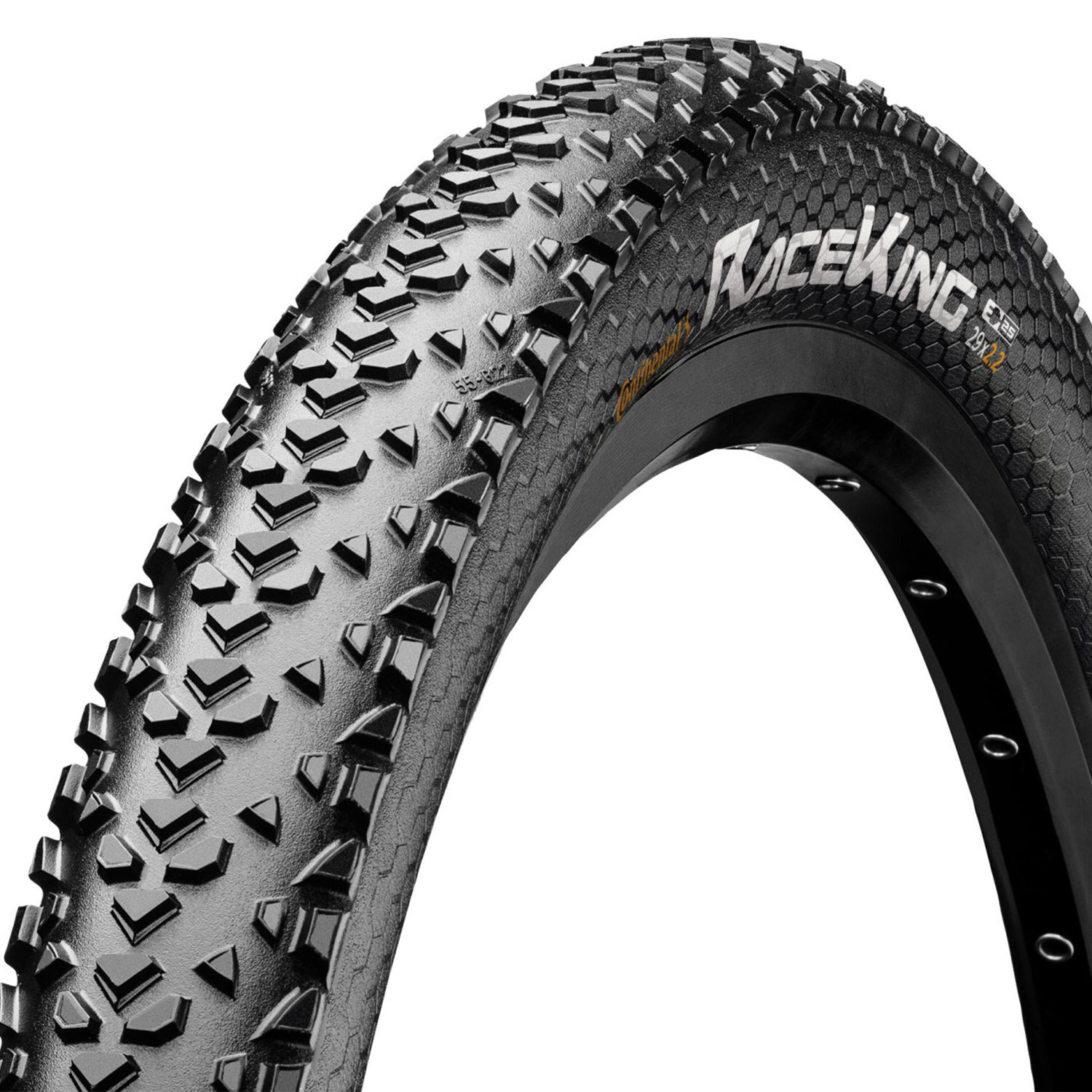 Велопокрышка Continental Race King 29x2.20 55-622 Wire Black