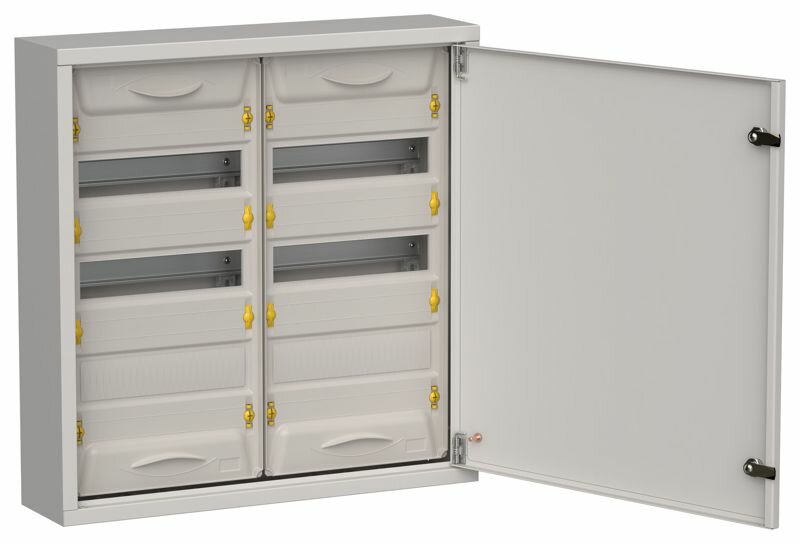 Корпус ЩРн-72 (2х36) TITAN 5 585х570х140 IP31 метал. сер. IEK TI5-50-N-2X036-31-7035