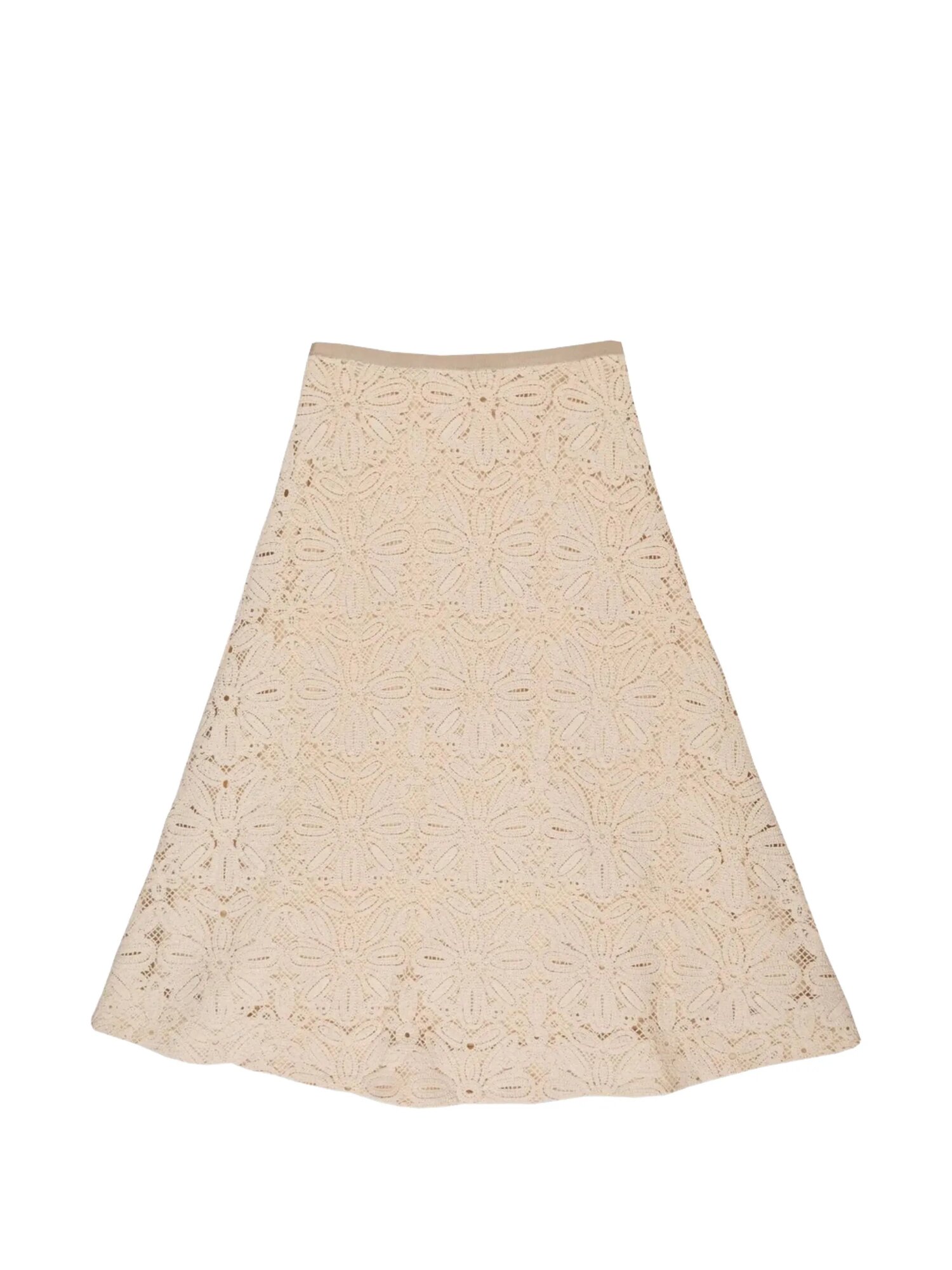 Юбка Floral-lace A-line skirt
