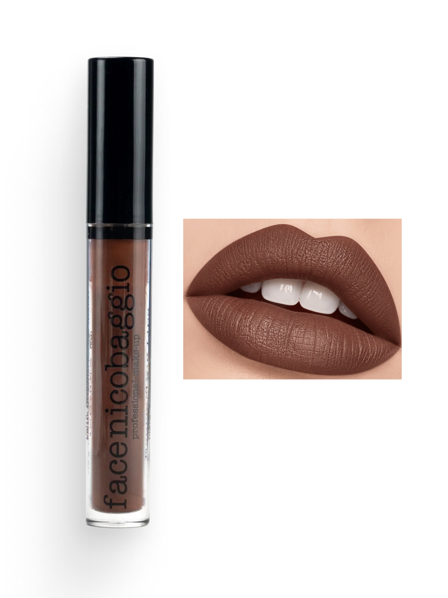 Помада жидкая стойкая FACE nicobaggio professional make-up EVERLASTING