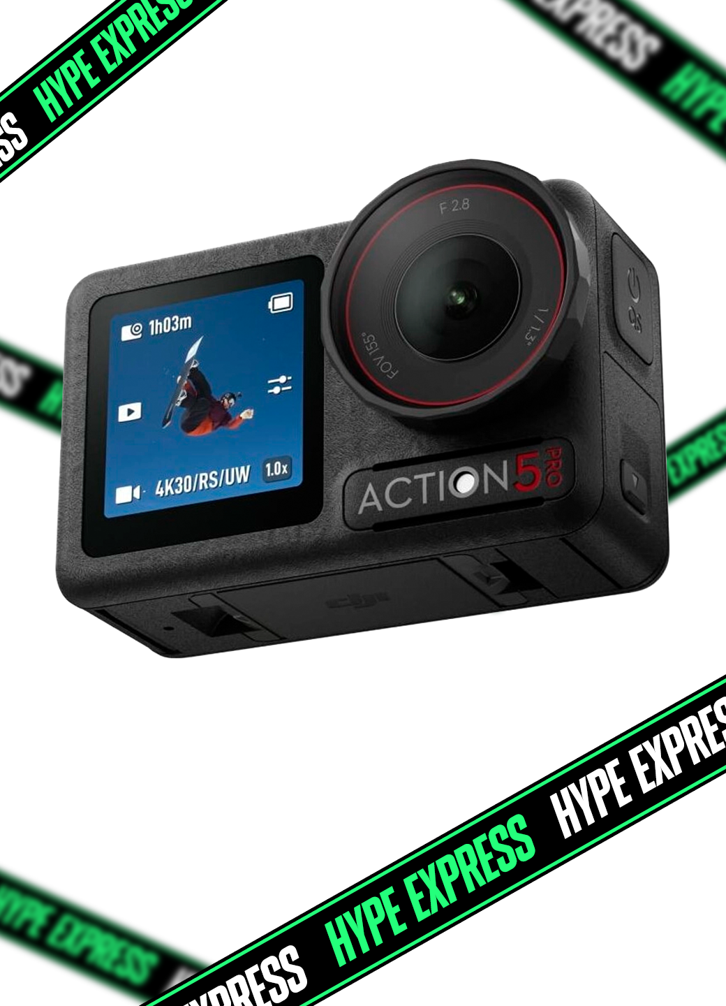Экшн камера DJI Osmo Action 5 Pro Adventure Combo, 48МП, сенсорный экран, 3840 x 2160, время работы 4 часа