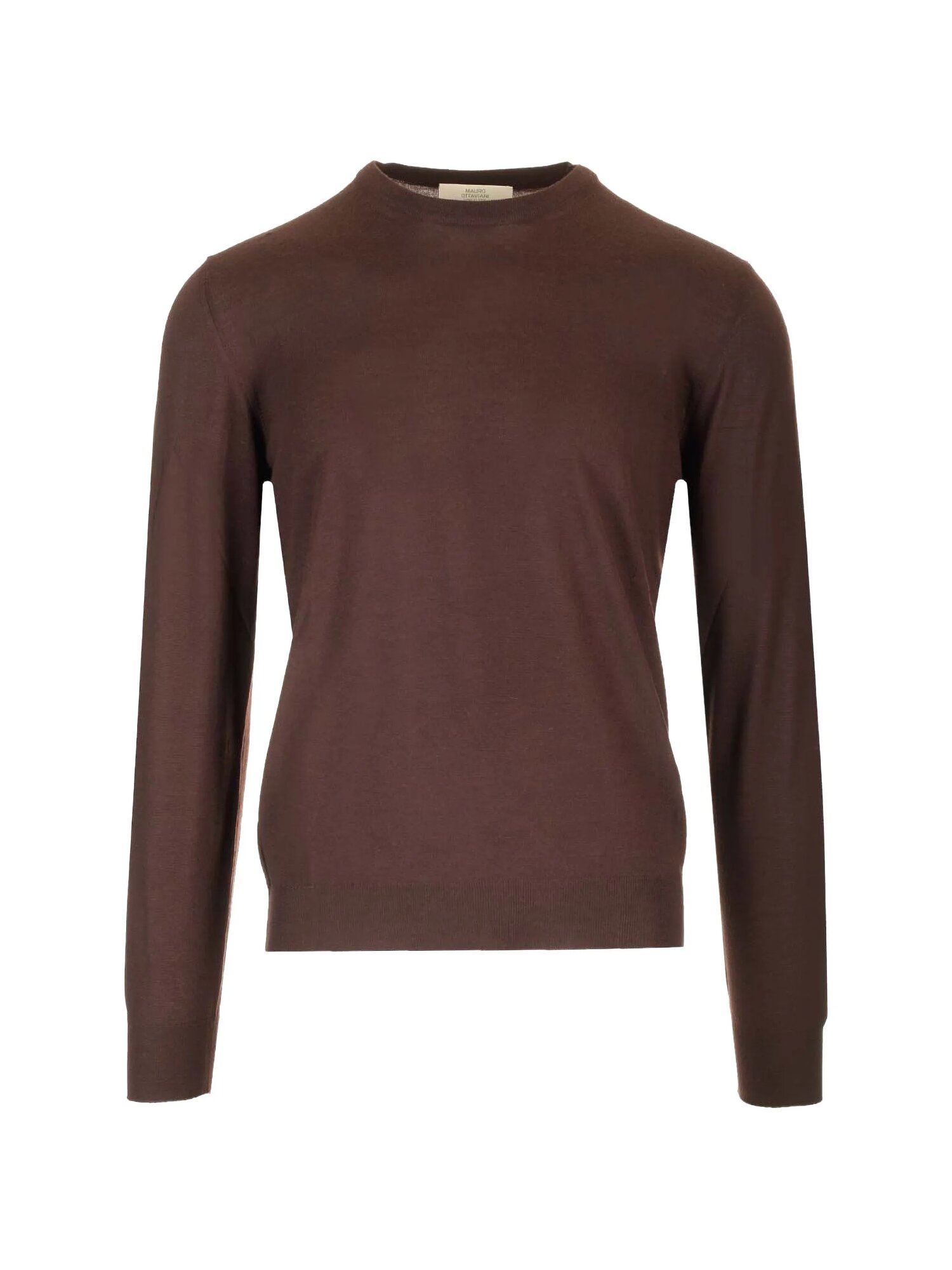 Свитер Ribbed-trim crew-neck sweater