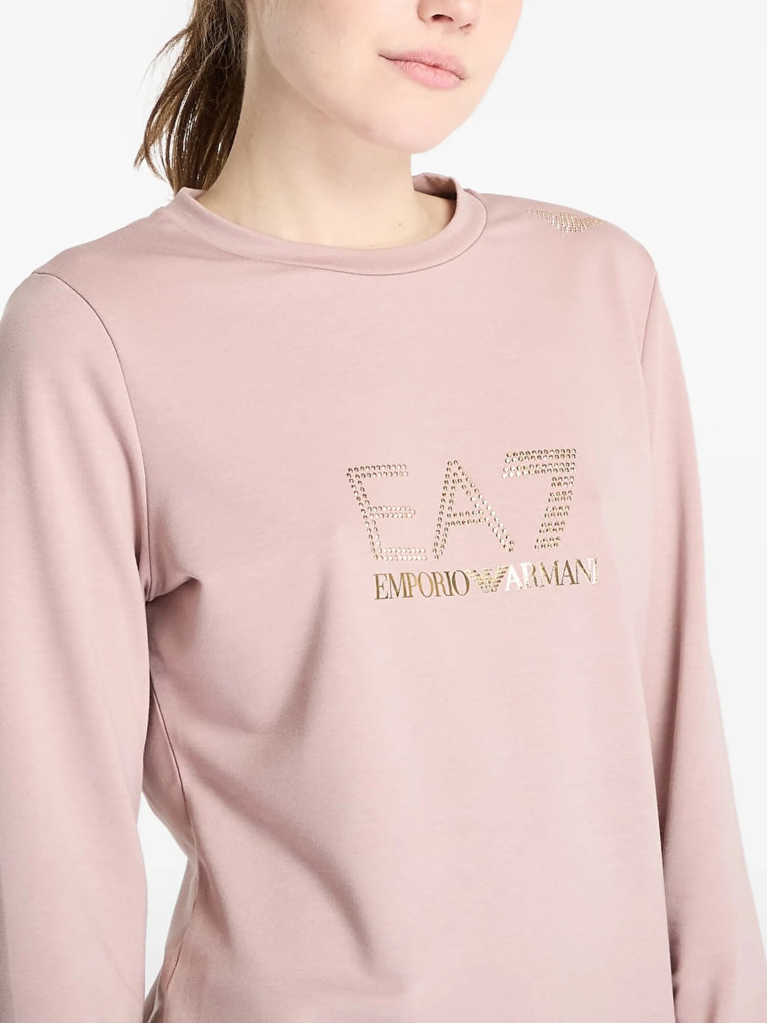 Толстовка EA7 EMPORIO ARMANI, размер M, , pink — фото 1