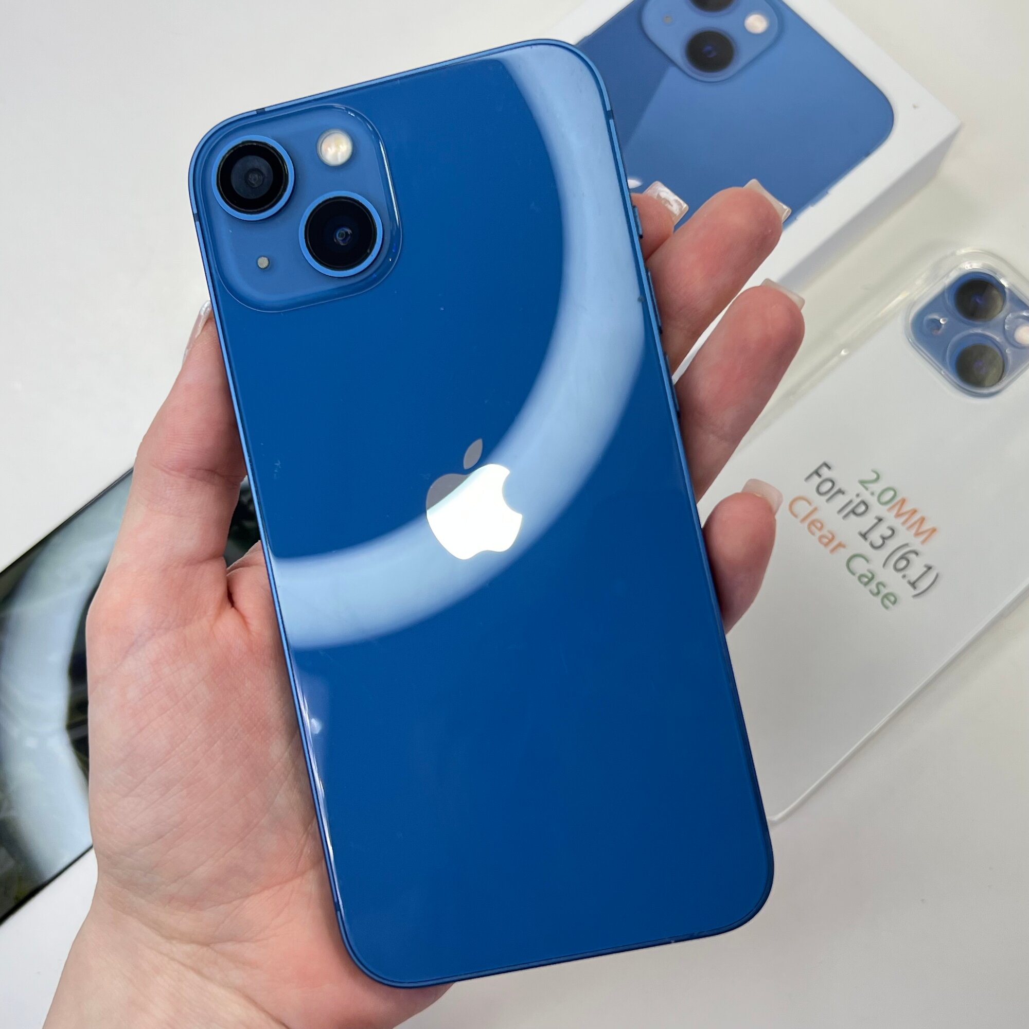 Смартфон Apple iPhone 13, 4/256 GB, nano SIM + eSIM, Blue/синий (без rustore)