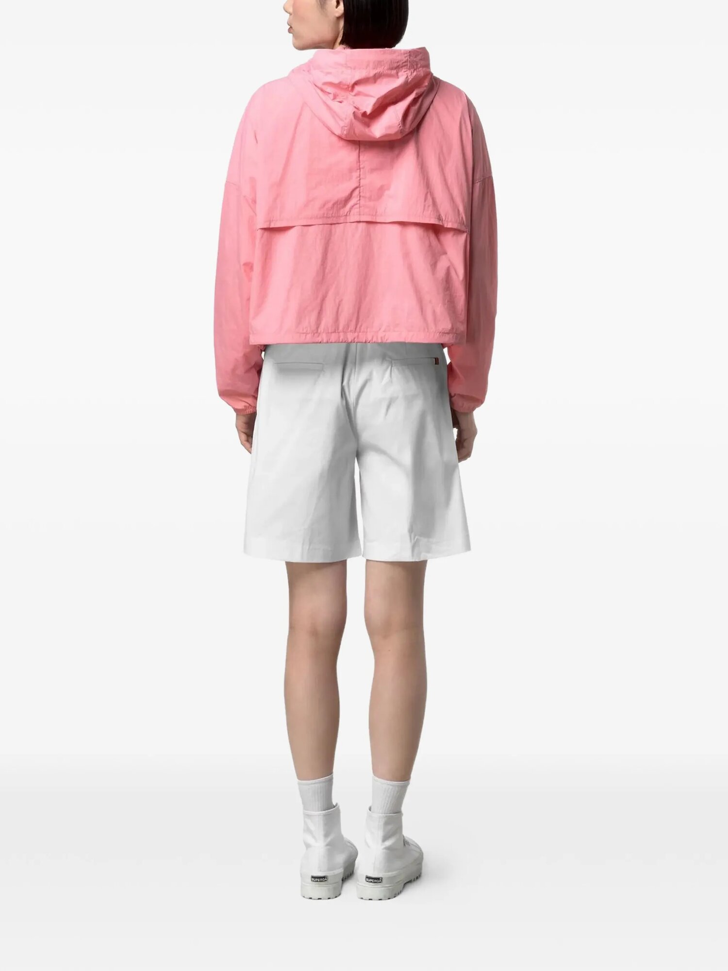 Куртка K-WAY Zip-up cropped jacket, размер 40 — фото 1