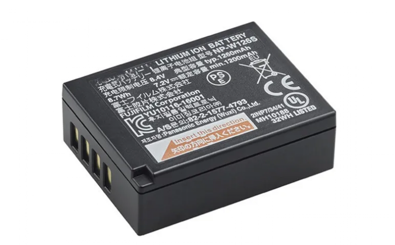 Аккумулятор MyPads NP-W126 1260mAh для фотоаппаратов Fujifilm X-Pro, X-A, X-E и X-T