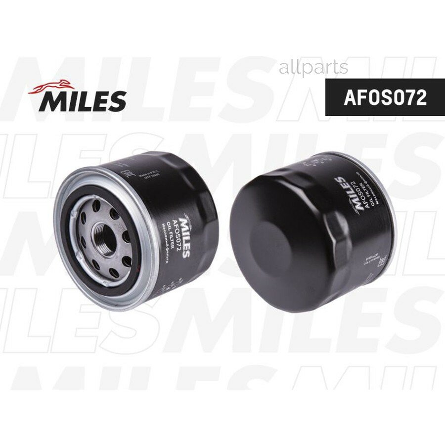 MILES AFOS072 Фильтр масляный FIAT DUCATO/DAILY 2.3D 02-