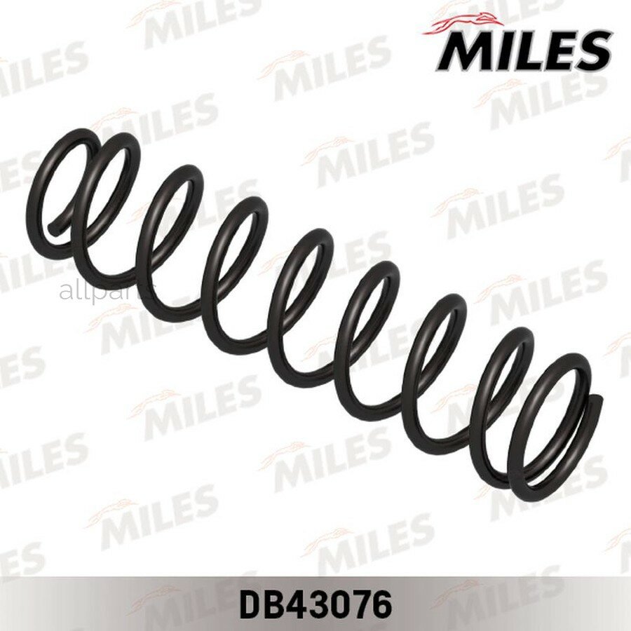 MILES DB43076 Пружина подвески MITSUBISHI LANCER седан 1.3/1.6 03- задняя
