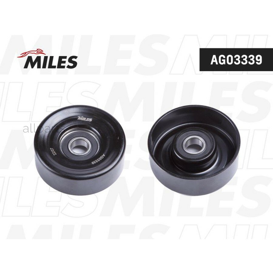 MILES AG03339 Ролик ремня приводного HYUNDAI SANTA FE/KIA MAGENTIS 2.7 05-