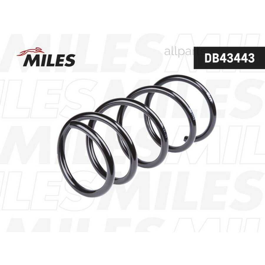 MILES DB43443 Пружина подвески NISSAN ALMERA G15 1.6 12- передняя