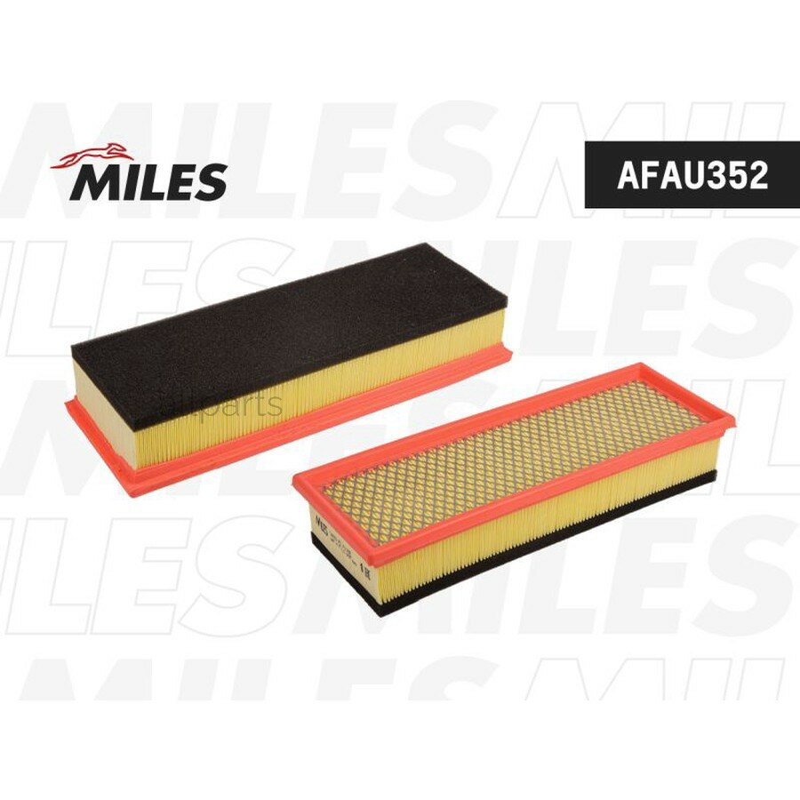 MILES AFAU352 Фильтр воздушный PEUGEOT 206/307/PARTNER 1.4/1.6/SUZUKI Liana 04-/SX-4 07-09