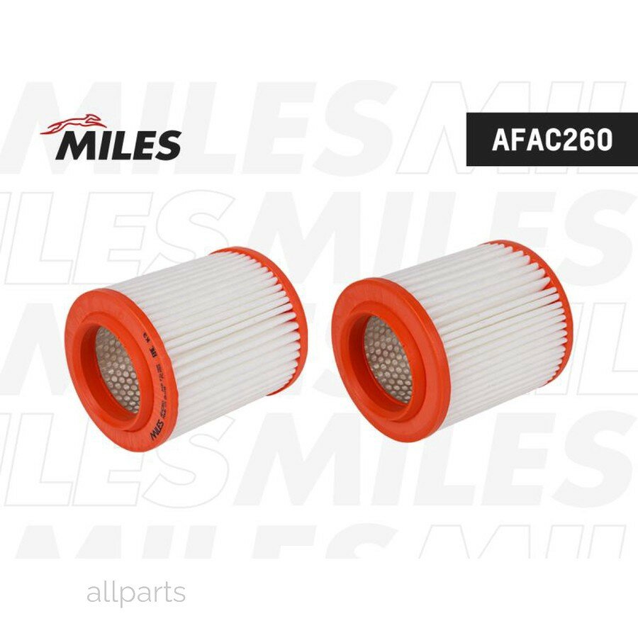 MILES AFAC260 Фильтр воздушный AUDI A8 3.0-4.2 03-