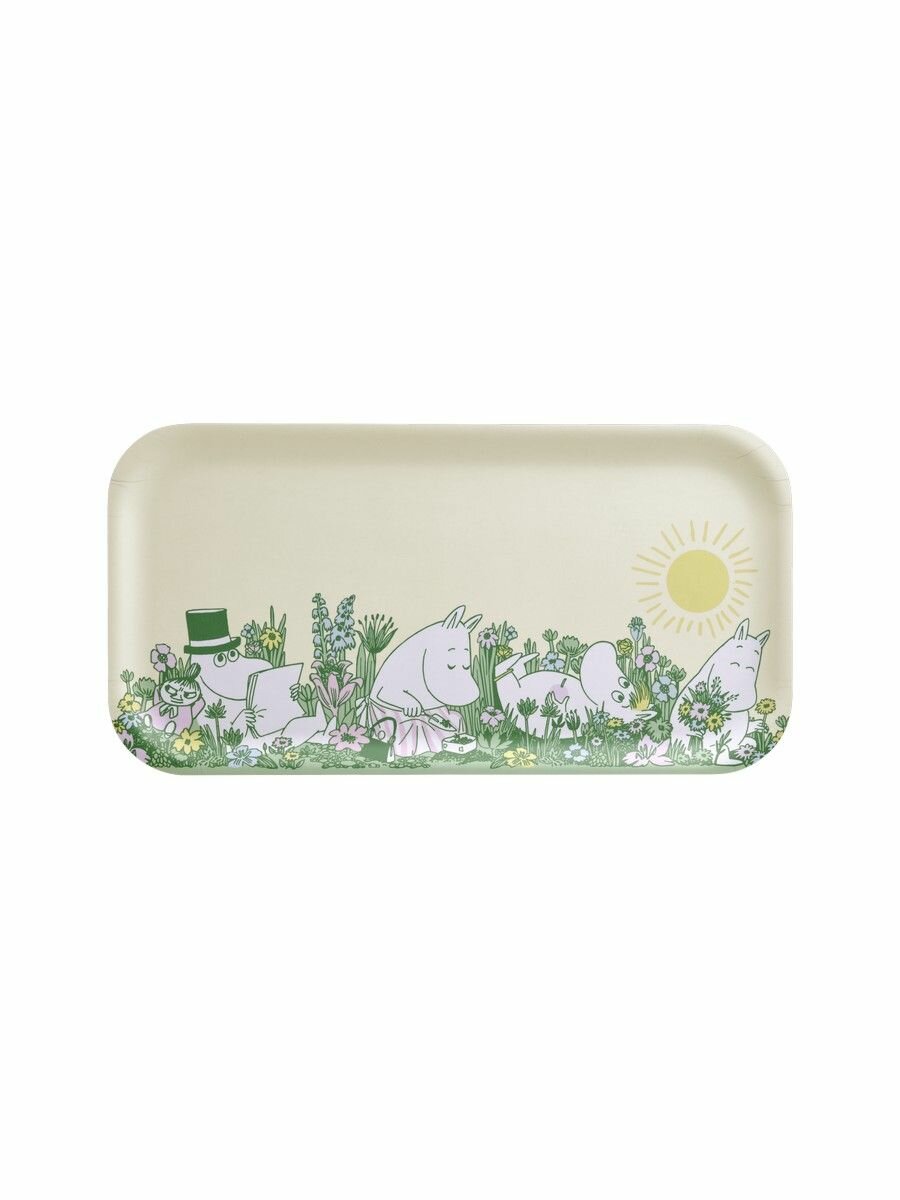 Поднос Muurla Moomin В саду, 43х22 см