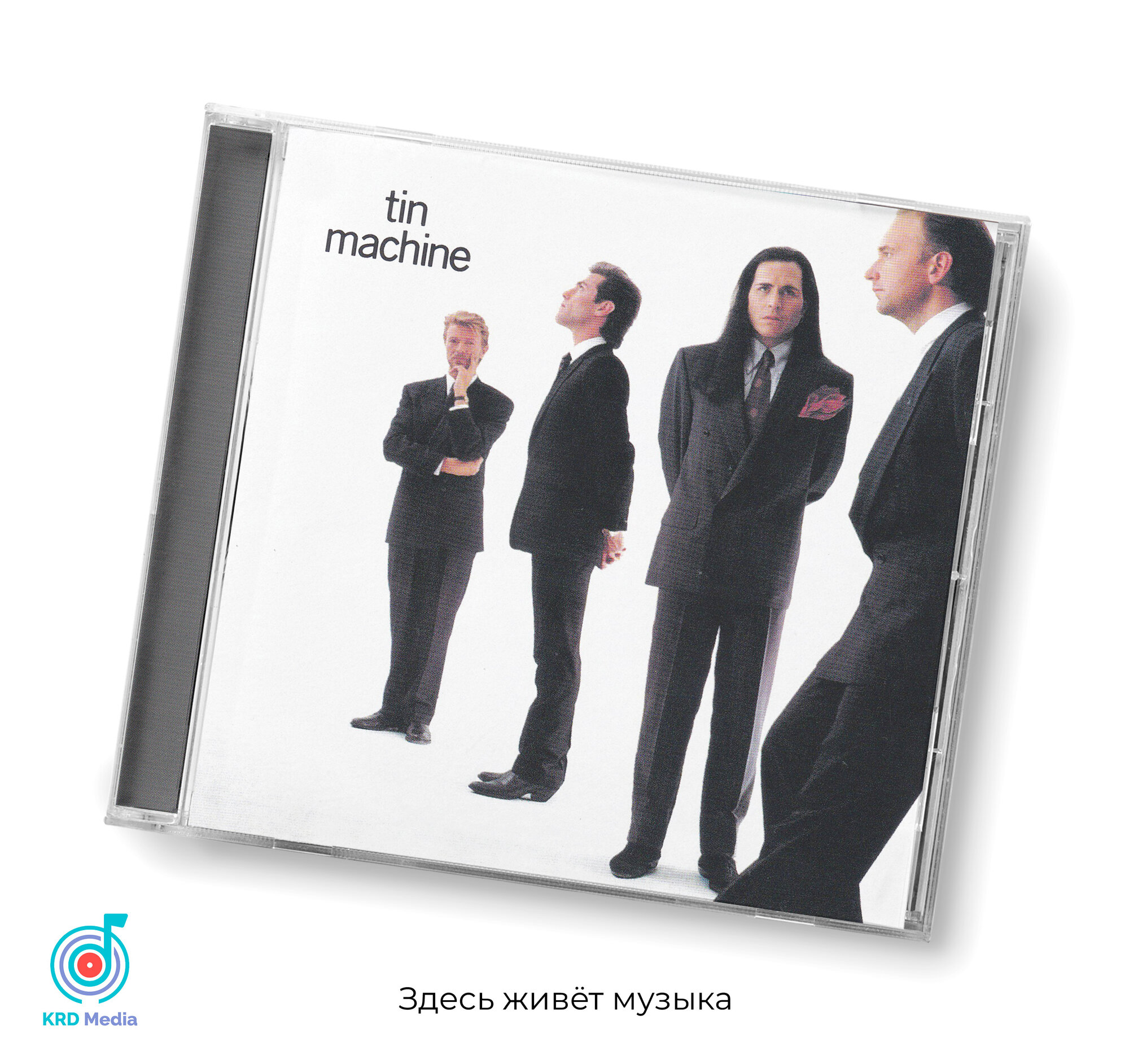 Tin Machine - Tin Machine, 1989, 8-page, CD-Аудио
