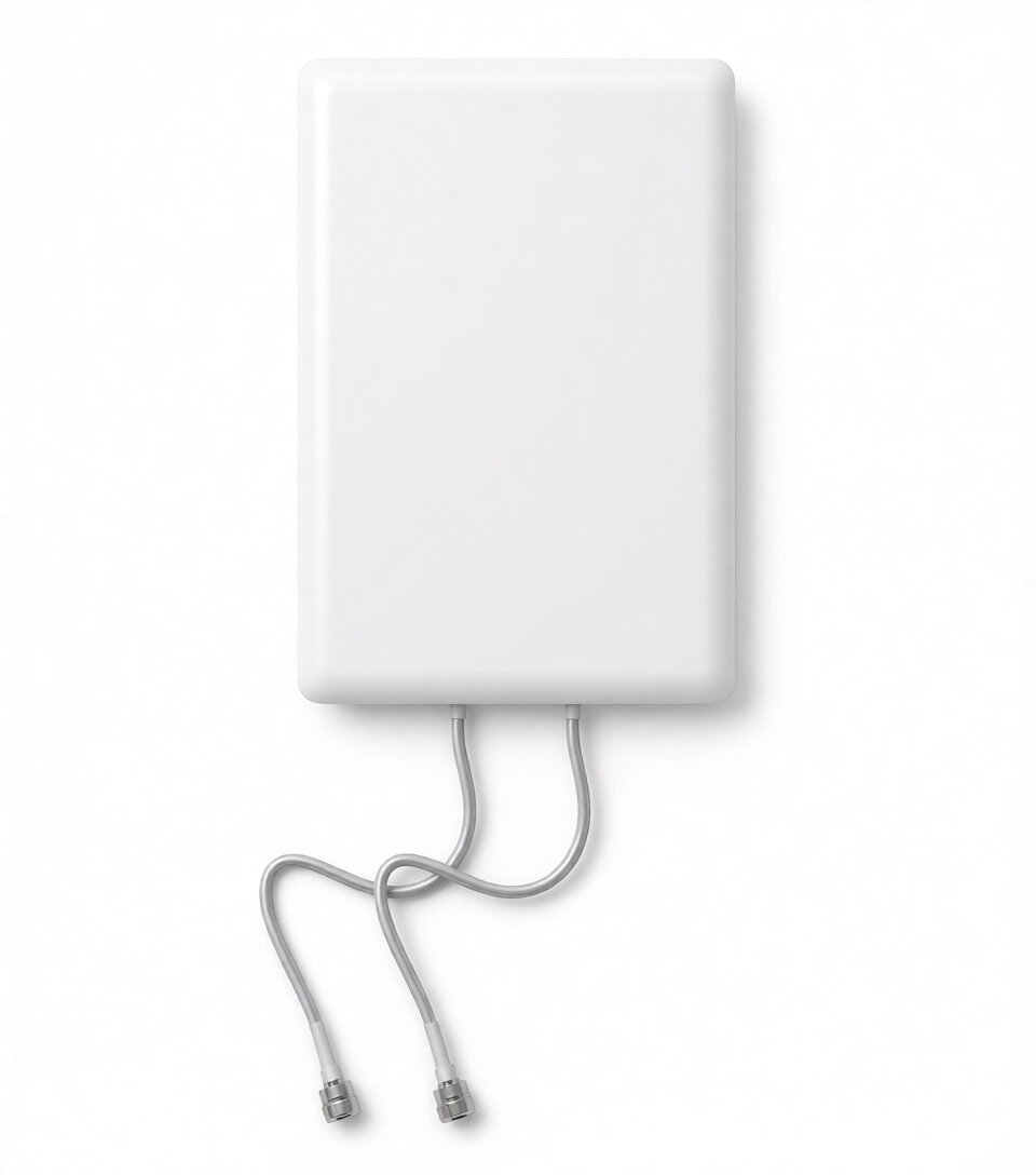 Внешняя панельная секторная антенна DP-700/2700-9 MIMO, усиление 6-9 дБ