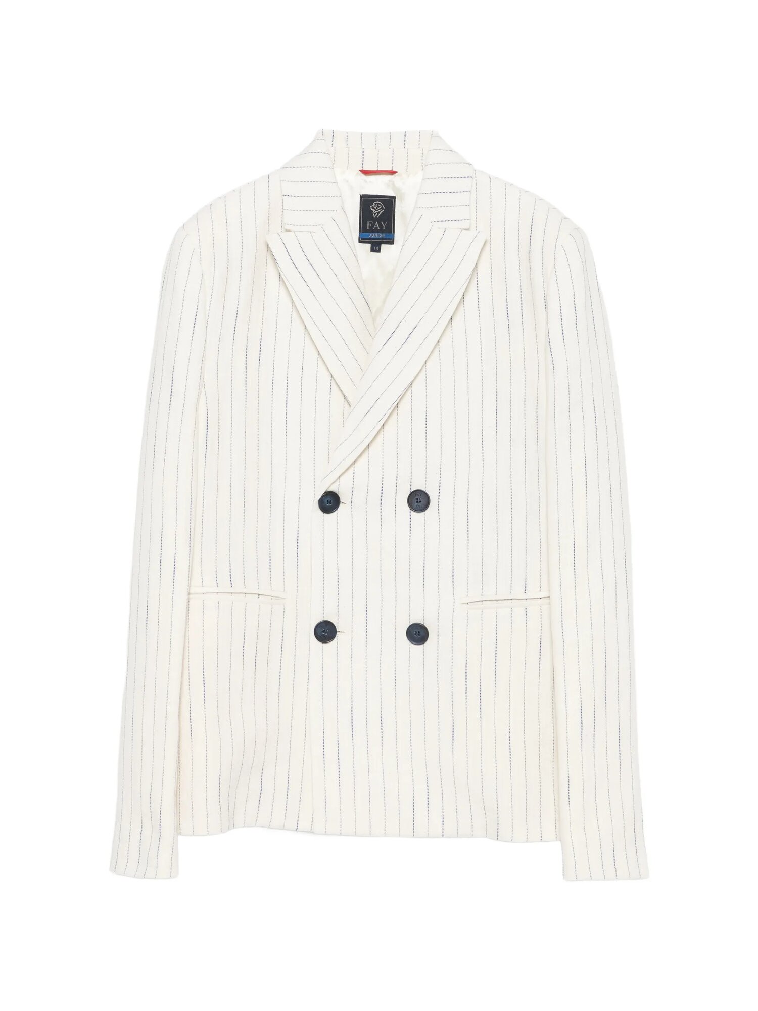 Пиджак Pinstripe double-breasted blazer