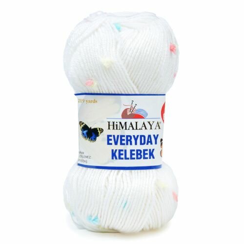 Пряжа Himalaya Everyday Kelebek 79103 (2 мотка по 100г/200м)