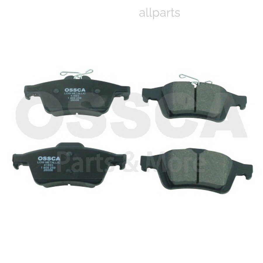 OSSCA '41693 Колодки задние FOCUS-2,3/C-MAX