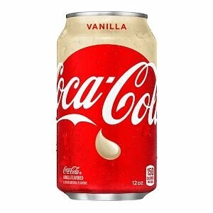 Напиток COCA-COLA (США) VANILLA сильногазированный /жесть/ 0,355л
