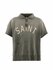 Рубашка Distressed half-zip polo shirt