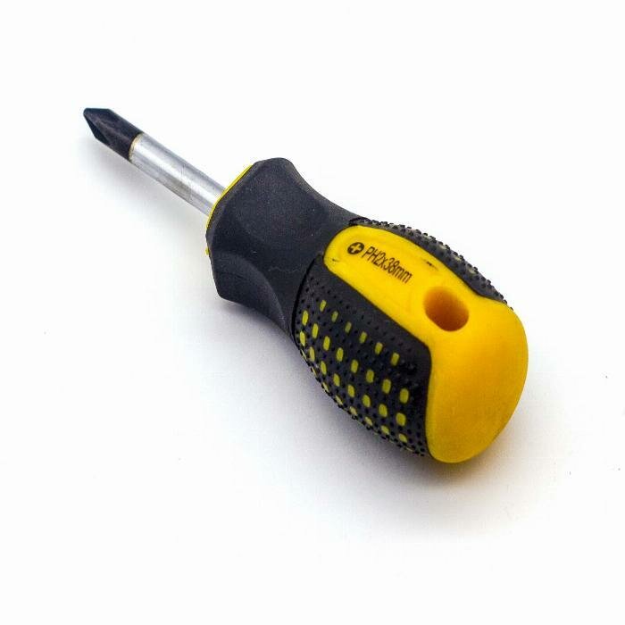 Отвертка Ultima, PH2х38мм, CRV, 2-х компонентная рукоятка