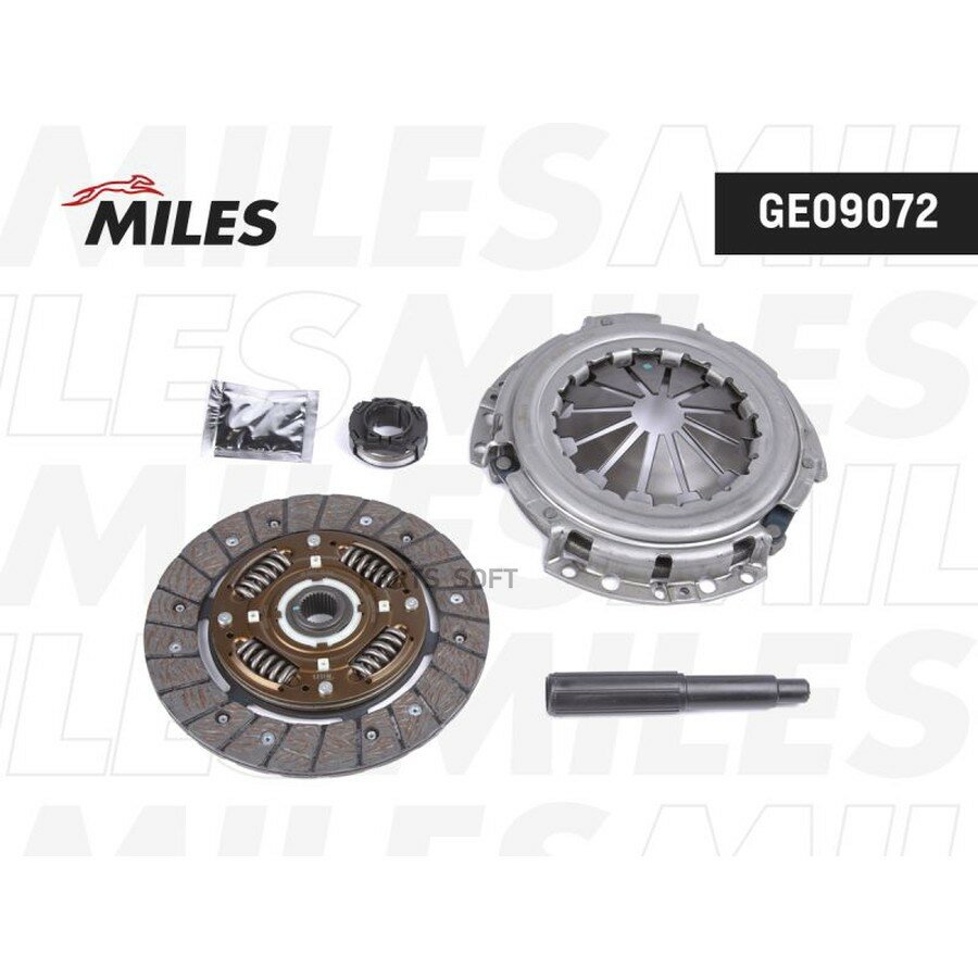MILES GE09072 Сцепление к-т VW GOLF V-VI/SKODA OKTAVIA/FABIA 1.4 99- ()