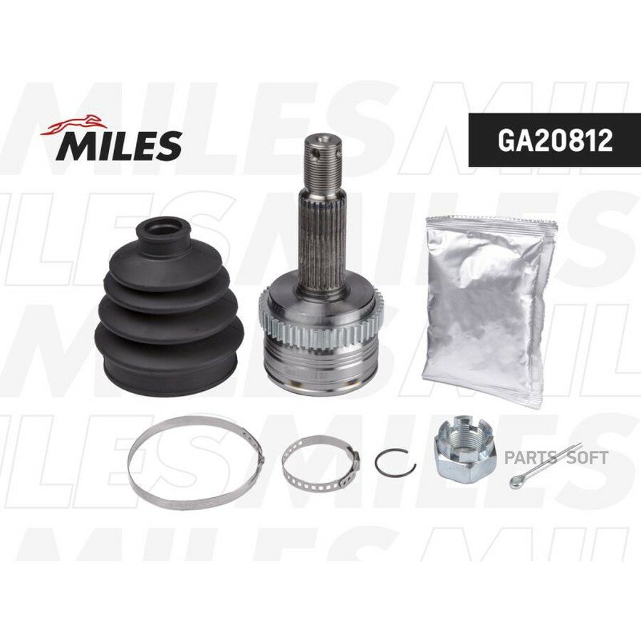 MILES GA20812 ШРУС HYUNDAI IX35/TUCSON/KIA SPORTAGE 10-16 зад. нар. ()