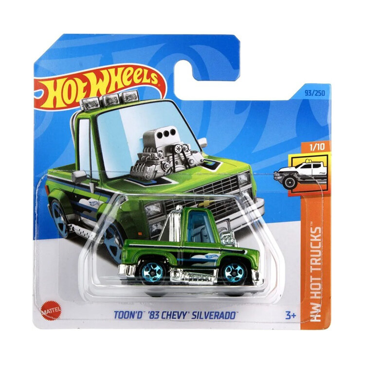 Машинка Mattel Hot Wheels Toon'd '83 Chevy Silverado, арт. HKH98 (5785) (093 из 250)