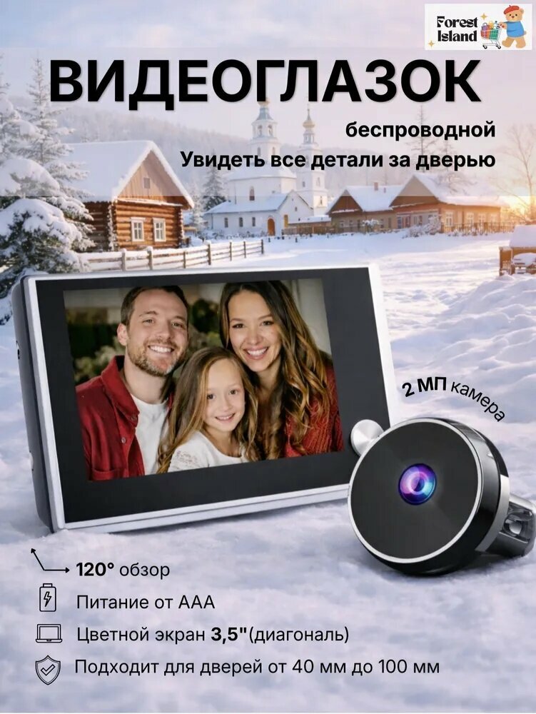 Видеоглазок для входной двери
