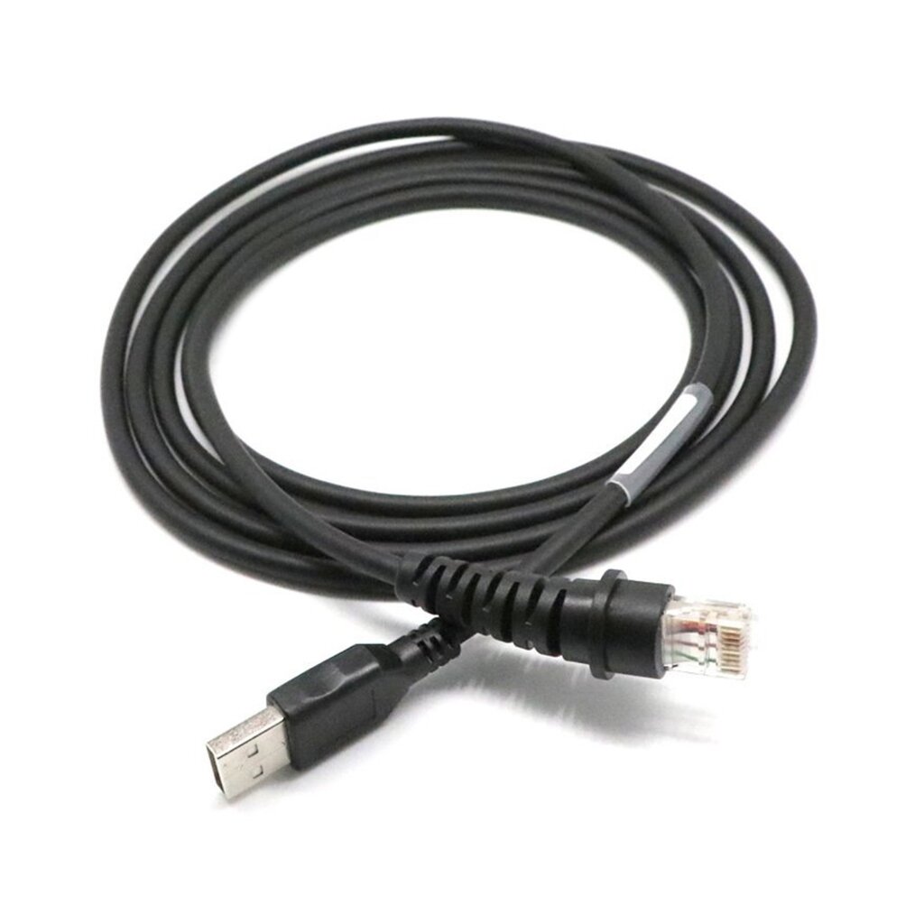 2 м 2D Сканер штрих-кода USB Кабель Для Передачи данных RJ45 10P10C Порт Совместим С Honeywell 1900 1902g 1300g 1400