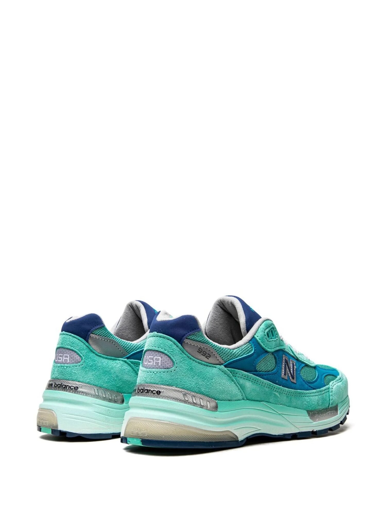 Кроссовки New Balance M992 Teal, размер 11 US — фото 1