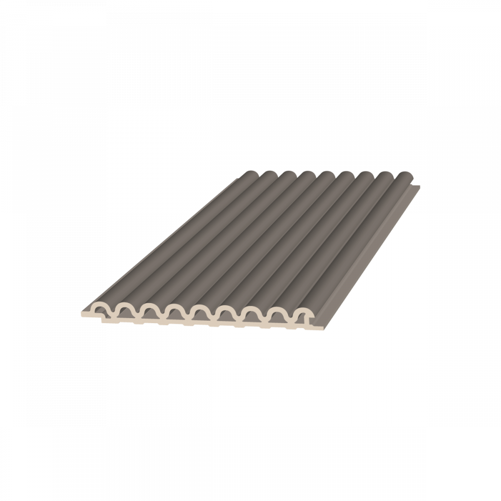 Стеновая Панель Ultrawood NEXT WPC 001 DGR st Д2900хВ106хТ9.3 мм / Ультравуд.