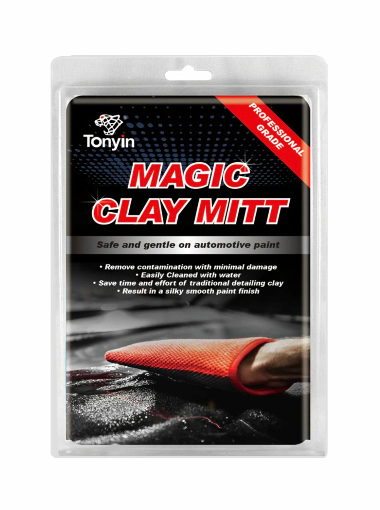 TB06 Рукавица автоскраб 21*15 см. MAGIC CLAY MITT TONYIN