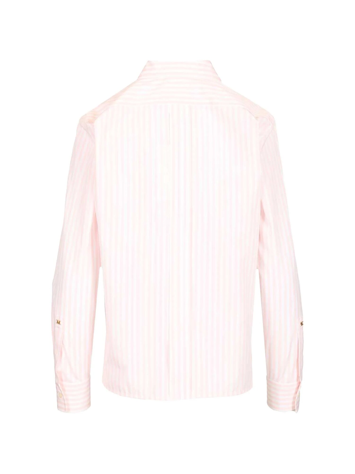 Рубашка Max Mara Striped cotton shirt, размер 42, розовый — фото 1