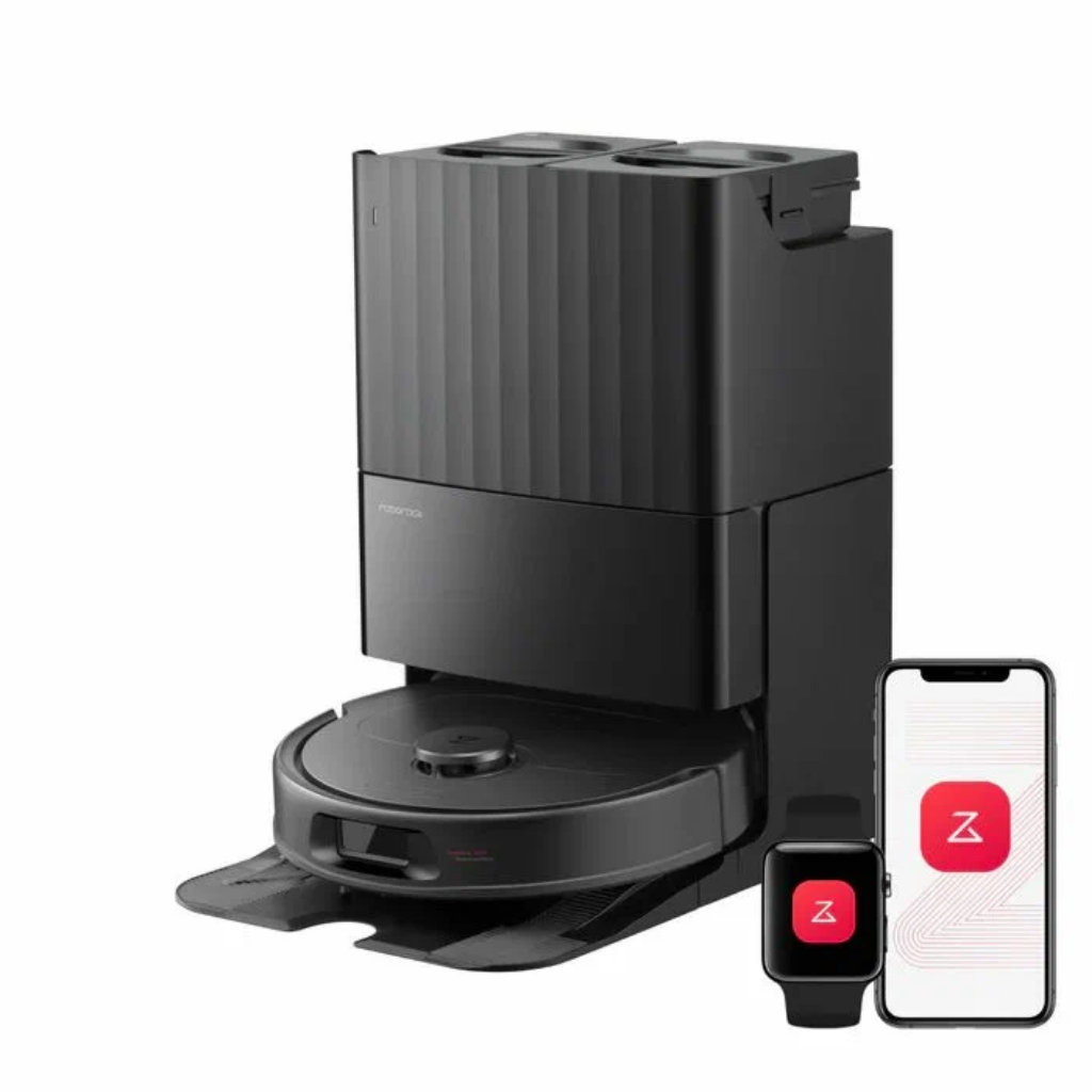 Робот-пылесос Roborock QV 35A Black, 8000Па, сухая/влажная уборка