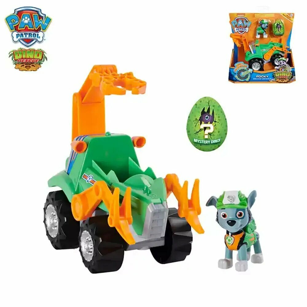 Paw Patrol, Dino Rescue, Щенячий патруль Спасательная машина Серия спасения динозавров, ROCKY