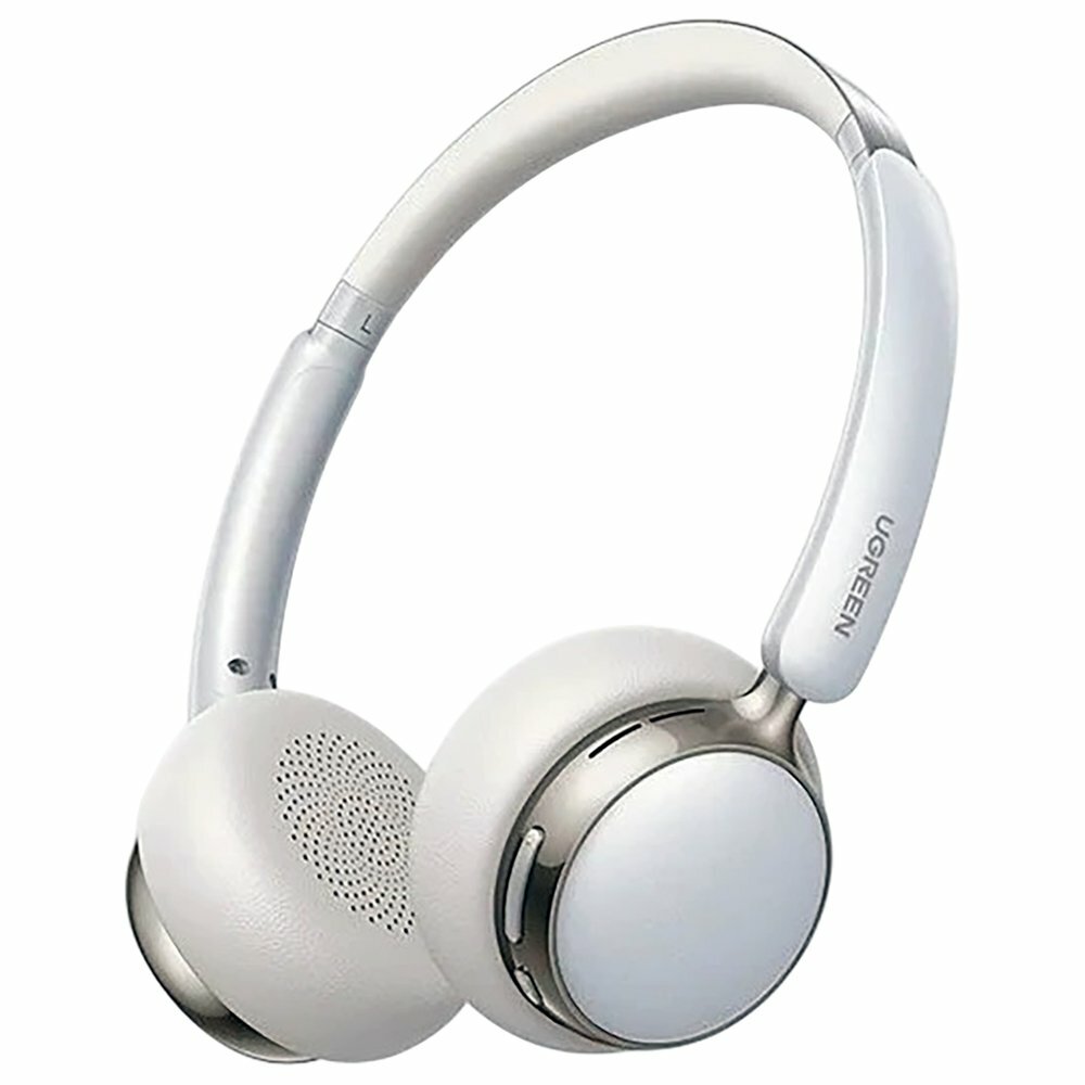 Наушники Ugreen HP207 Studio Plus серебристо-белый (75631)