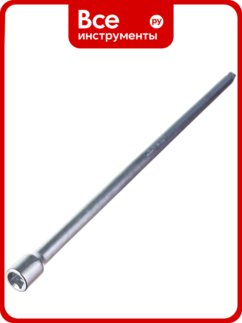 Удлинитель 1/4" FORCE прямой из CrV, совместимый male‑female, для подключения гидравлического инструмента