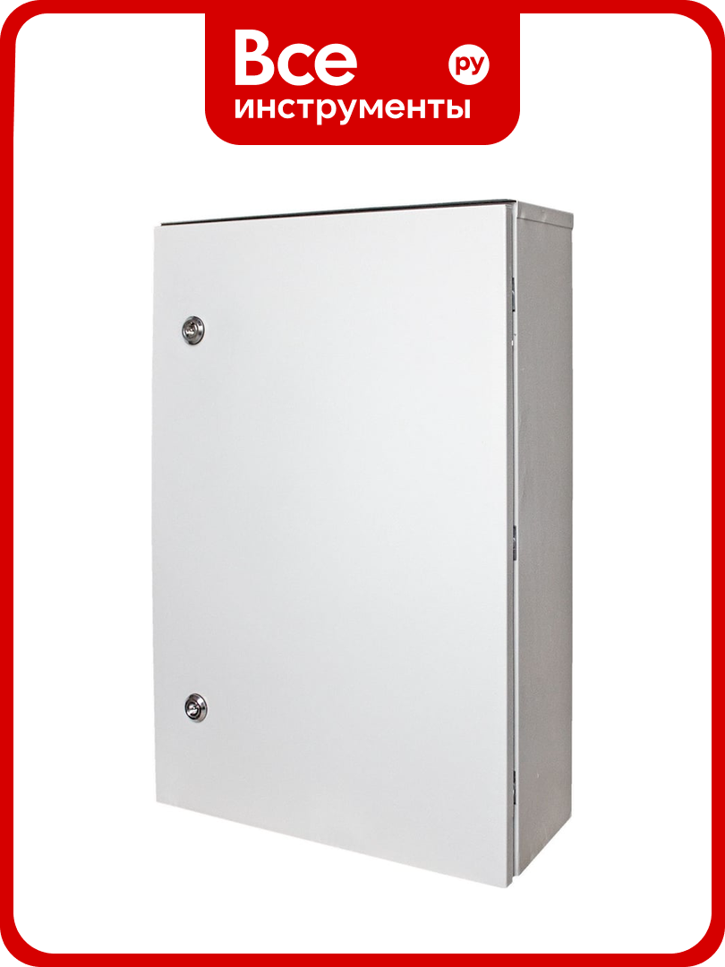 Металлический корпус DIRECT DIRECT ELECTRIC IP54 ЩМП 07-2 навесной тип из прочного металла серый цвет с замком