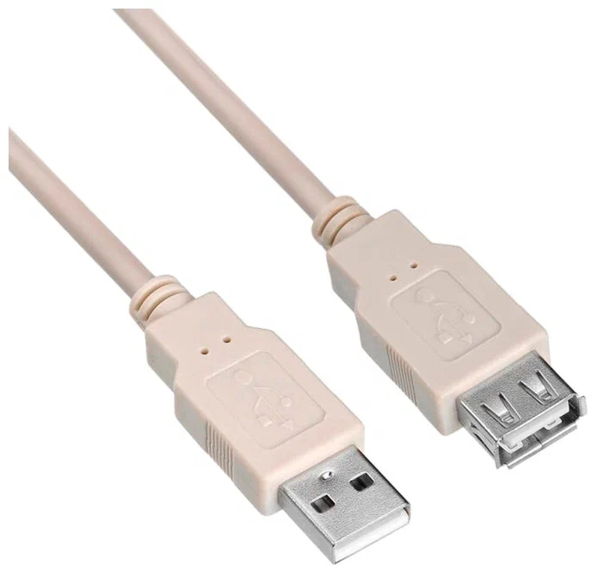 Кабель-удлинитель Buro USB2.0-AM/AF-3 USB A(m) USB A(f) 3м