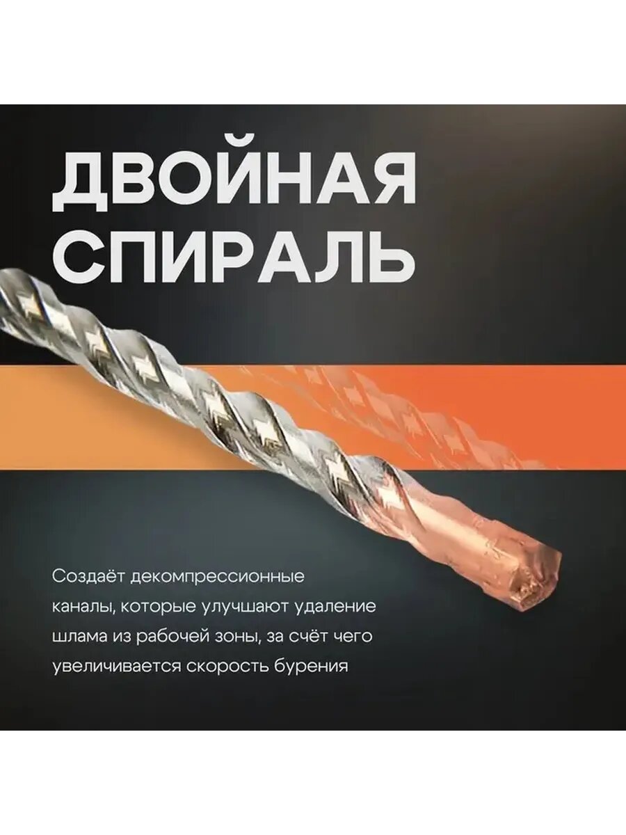 Многофункциональный сверло для бетона и камня
